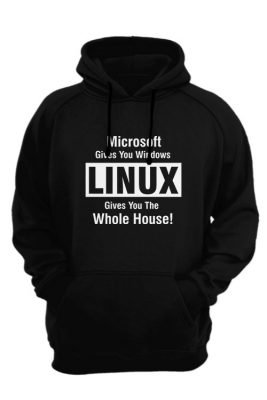 Microsoft Gives You Windows – Programmer Hoodie - MerchShop