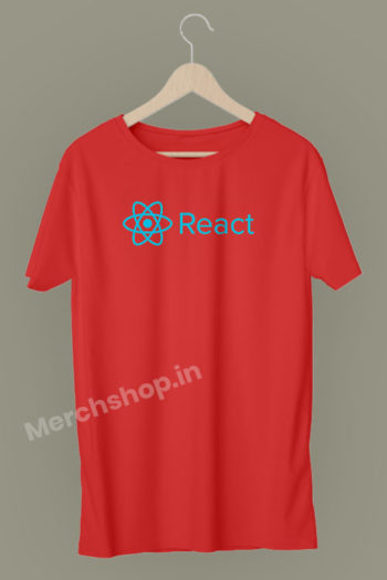 React Js Javascript Logo - Programmer/Coding TShirt - MerchShop